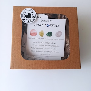 House Protection, New Beginnings, Luck and Fortune Crystals, Sage ...