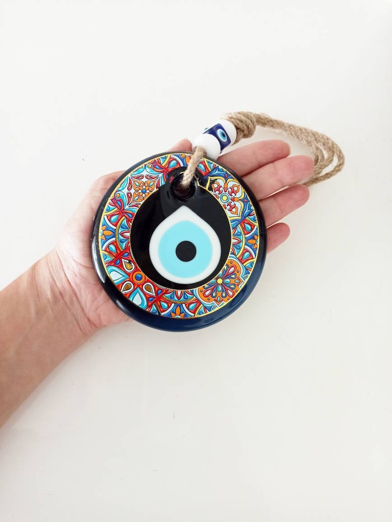 Evil Eye Wall Art Evil Eye Wall Hanging Nazar Turkish Eye | Etsy