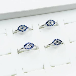 Evil Eye Ring, Evil Eye Jewelry, Turkish Eye Ring, Turkish Accessory ...