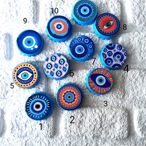 Evil Eye Magnet, Magnet Bottle Opener, Fridge Magnets Cute, Evil Home ...