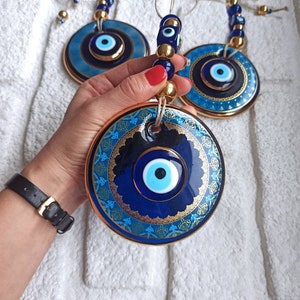 Evil Eye Wall Hanging, Evil Eye Home, Large Evil Eye Wall Decor ...