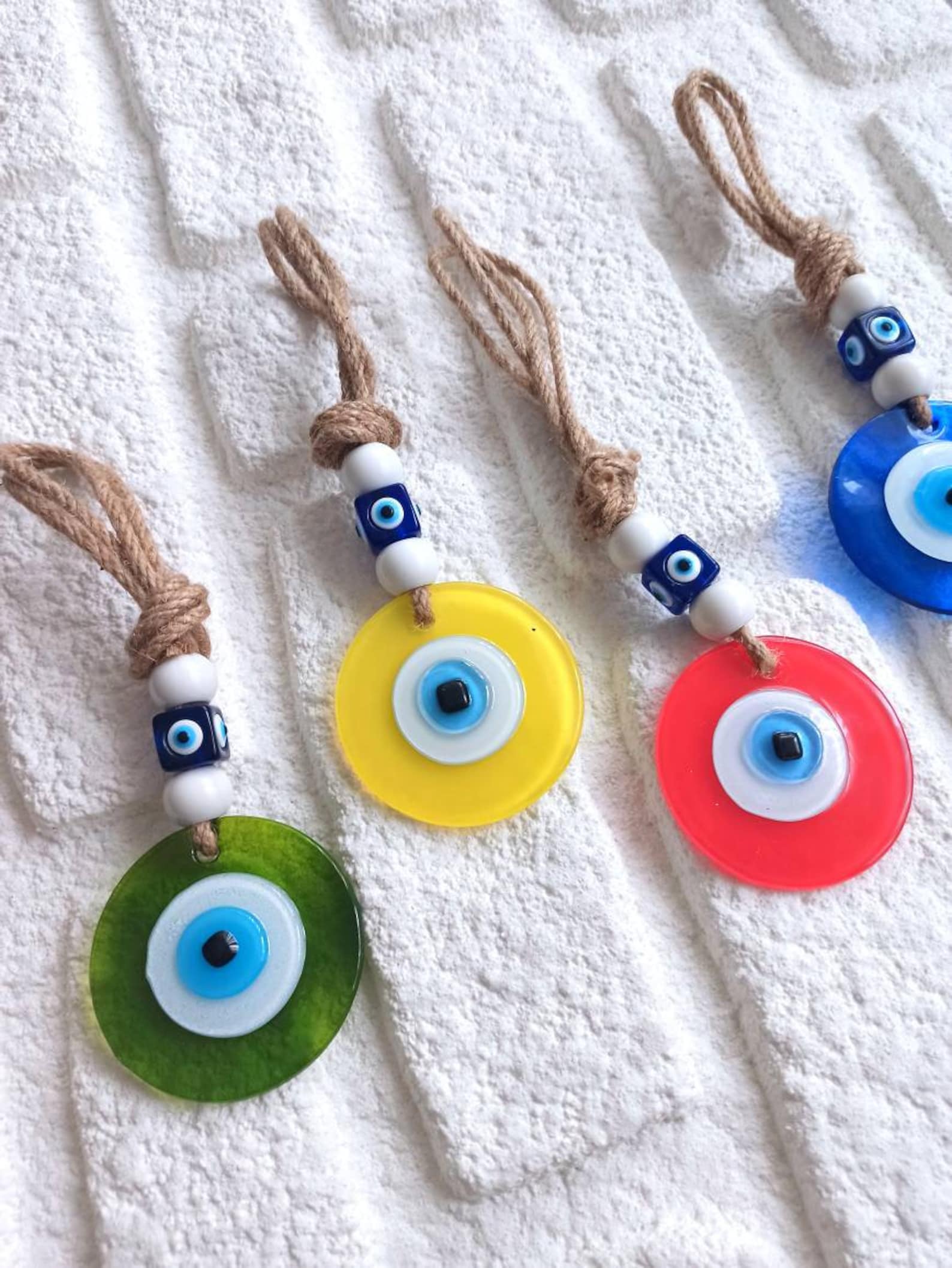 Evil Eye Wall Hanging Stained Glass Evil Eye New Home Gifts - Etsy