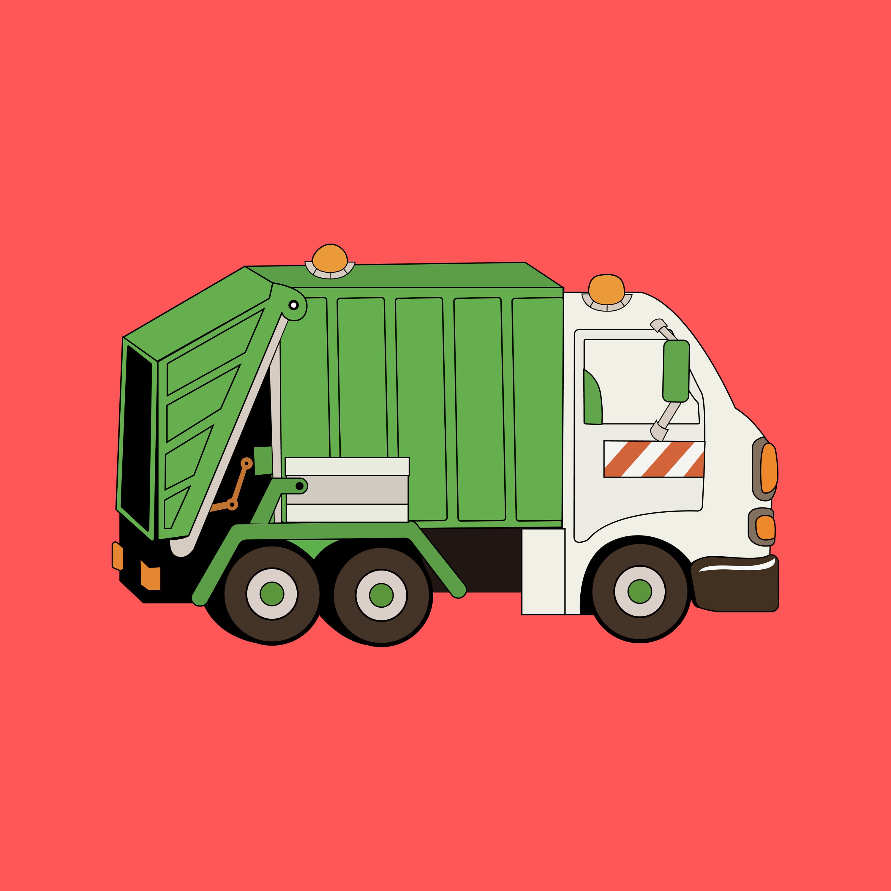 Garbage Truck Clip Art