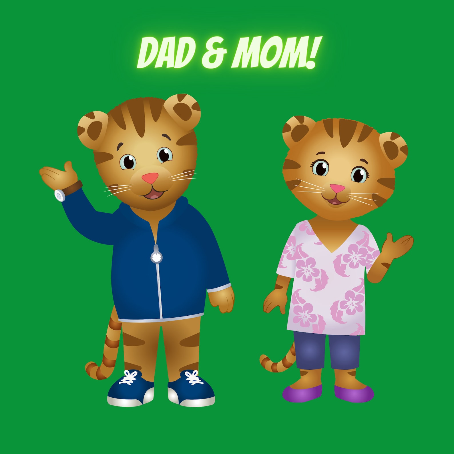 Daniel Tiger & Family Daniel Tiger and Family Daniel Tiger | Etsy