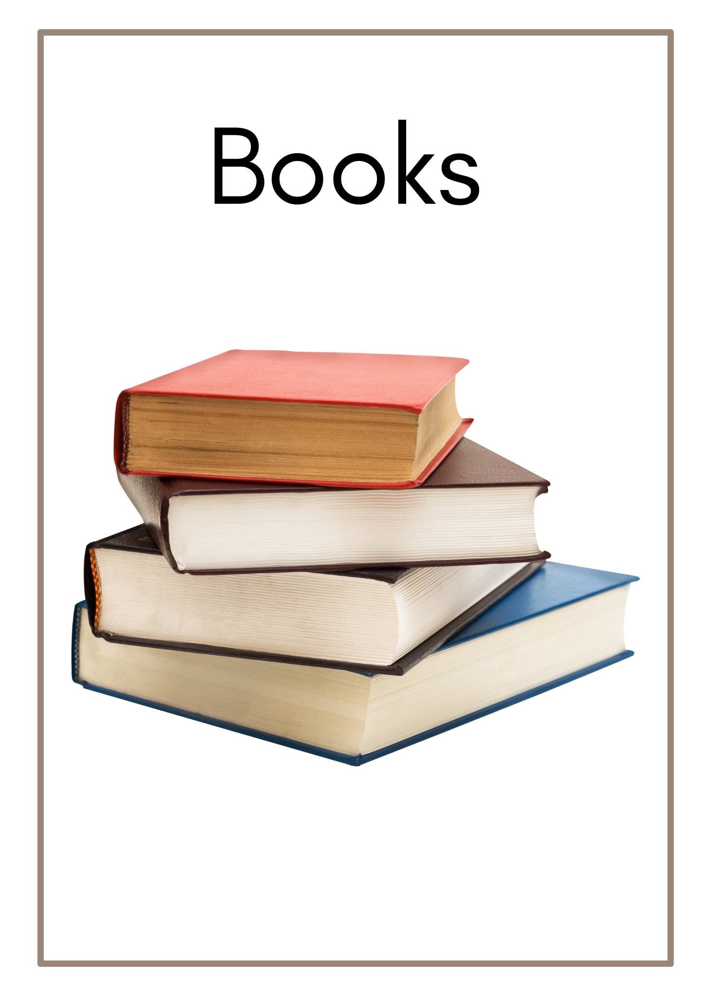 Household Item Flash Cards for Kids, Toddler Cards, House Items Cards ...