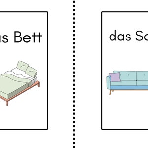 German Flash Cards, Flash Cards German, German Learning, German Cards ...
