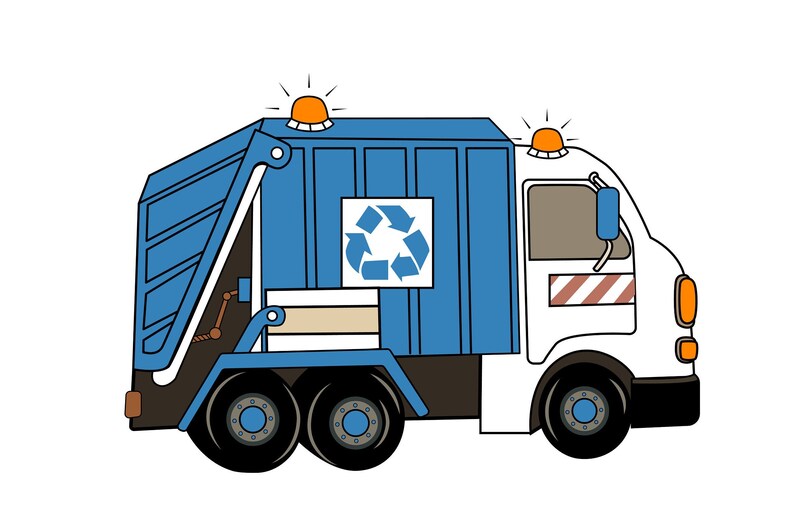 Recycling Truck, Recycling, Recycling Vehicle, Garbage Recycling Truck ...