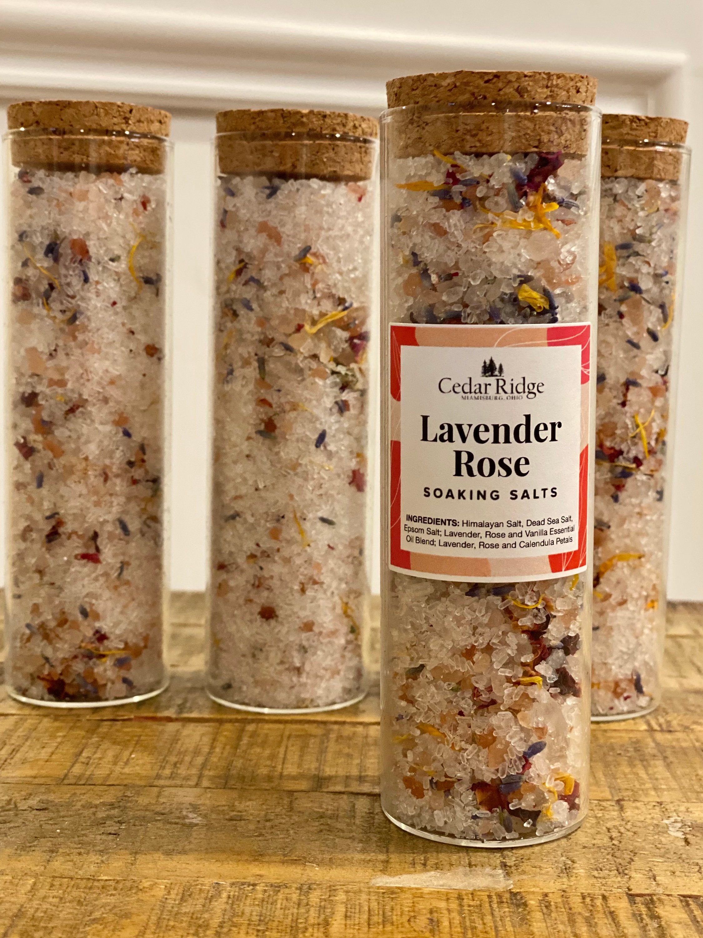 Soaking Salts Pedicure Soak Bath Salts Lavender Rose - Etsy