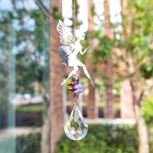 Handmade Fantasy Angel Crystal Suncatcher Window Hanging - Etsy