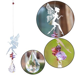 Handmade Fantasy Angel Crystal Suncatcher Window Hanging - Etsy