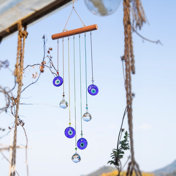Crystal Ball Wind Chime - Etsy