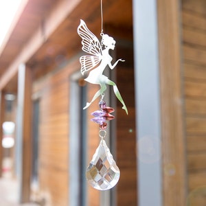 Handmade Fantasy Angel Crystal Suncatcher Window Hanging - Etsy