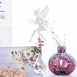 Handmade Fantasy Angel Crystal Suncatcher Window Hanging - Etsy