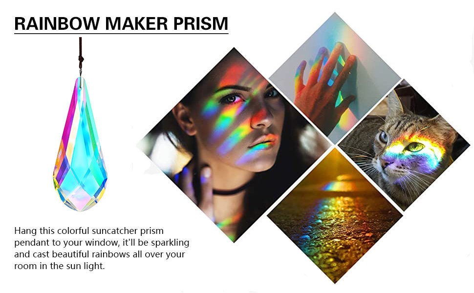 120mm Hanging Crystals Chandelier Prism Crystal Large Prism - Etsy