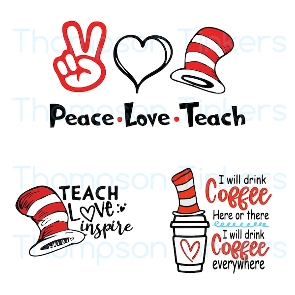 Dr Seuss Pattern - Etsy