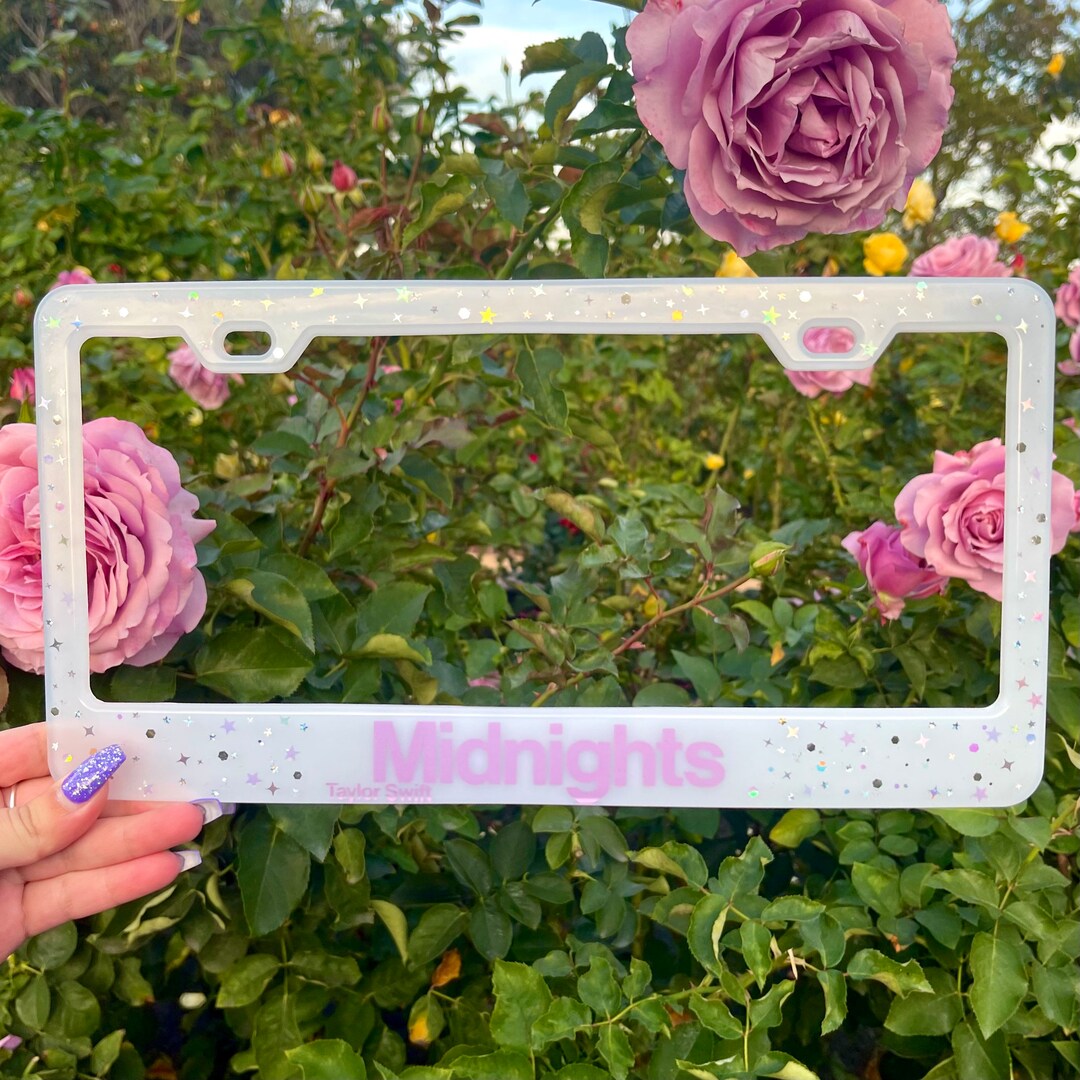 Midnights Inspired Resin License Plate Frame - Etsy