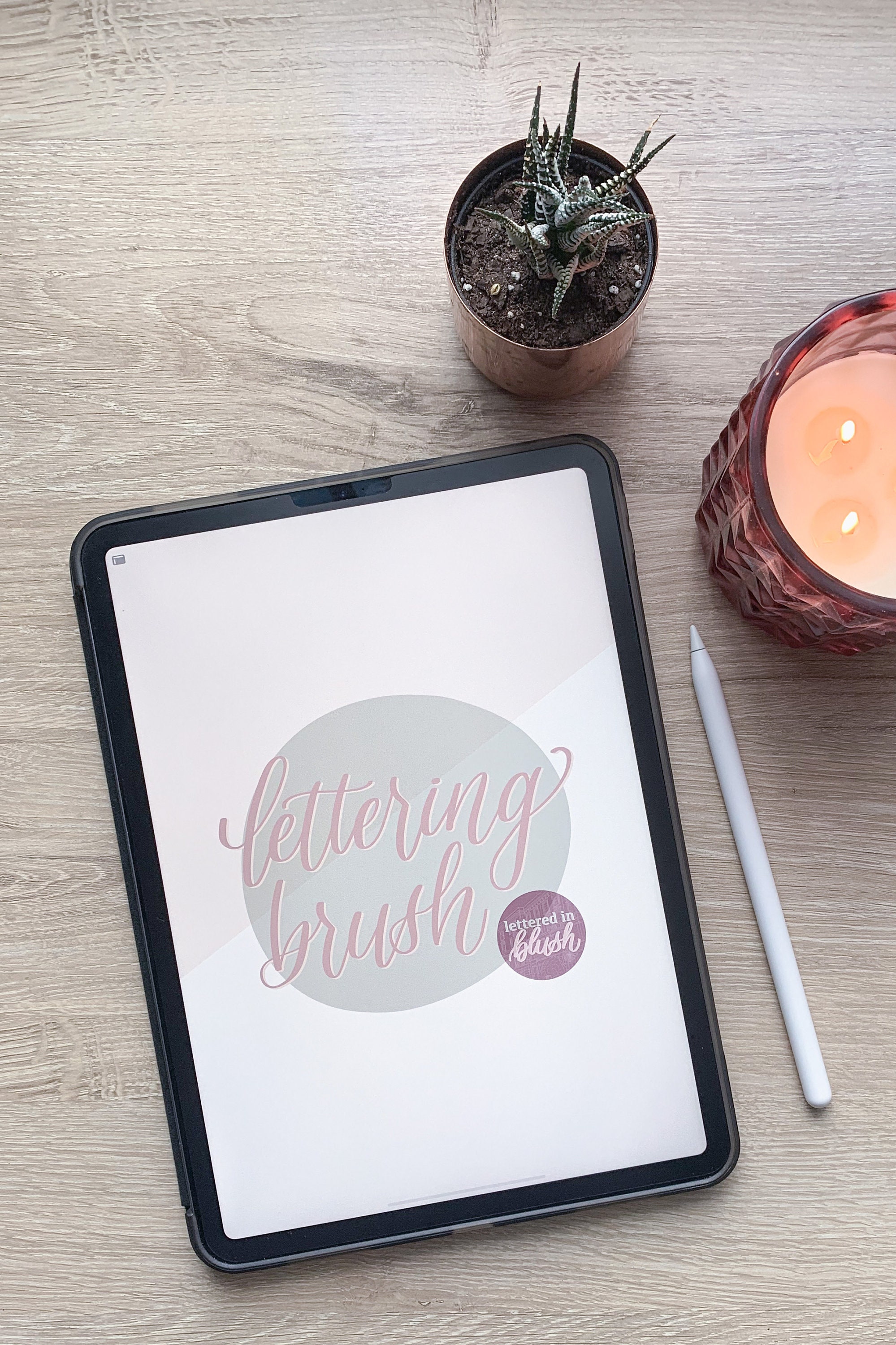 Procreate Lettering Brush | Procreate Brush | Lettering Brush ...