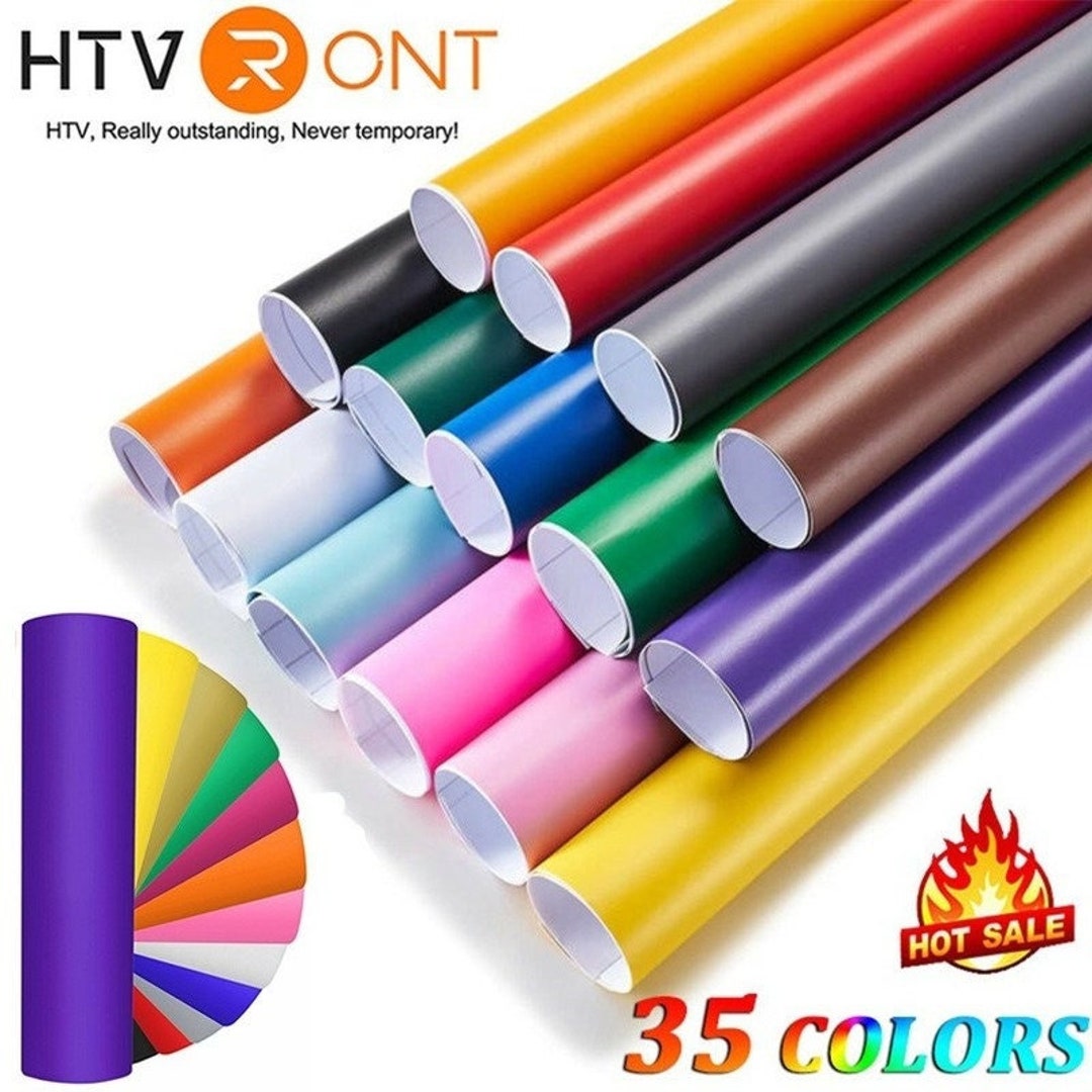 HTVRONT 30x150cm Permanent Adhesive Vinyl for Cricut Making - Etsy