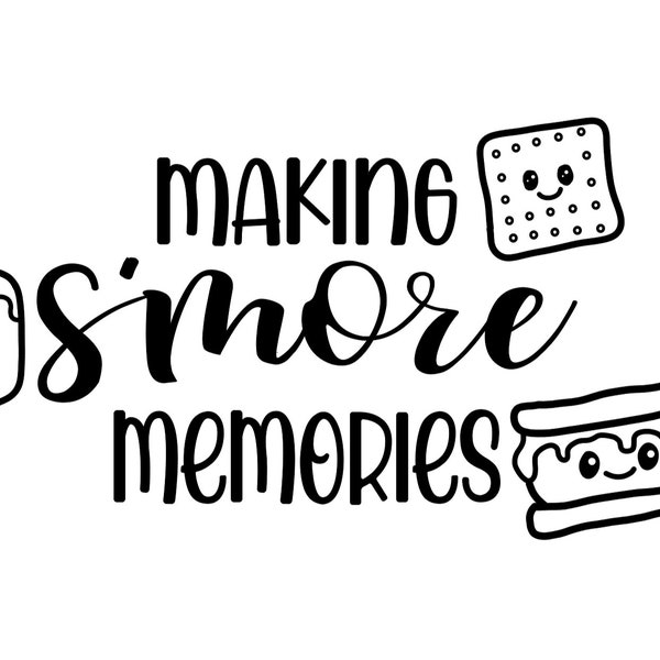 Smore Face Svg - Etsy