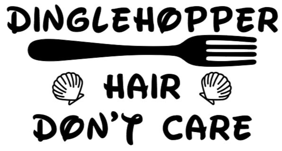 Dinglehopper Hair Svg - Etsy