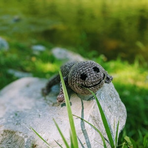 Hellbender Crochet Amigurumi - Etsy