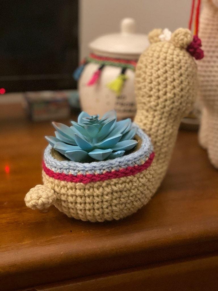 Llama Plant Holder - Etsy