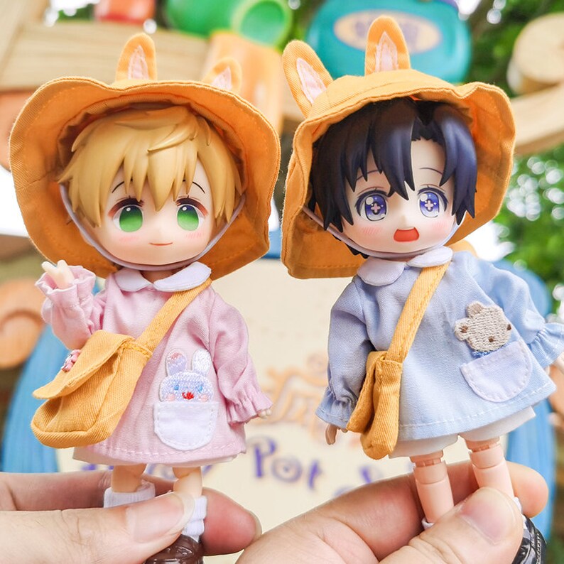 Nendoroid Clothes Obitsu11 Rabbit and Bear Kindergarten - Etsy Canada