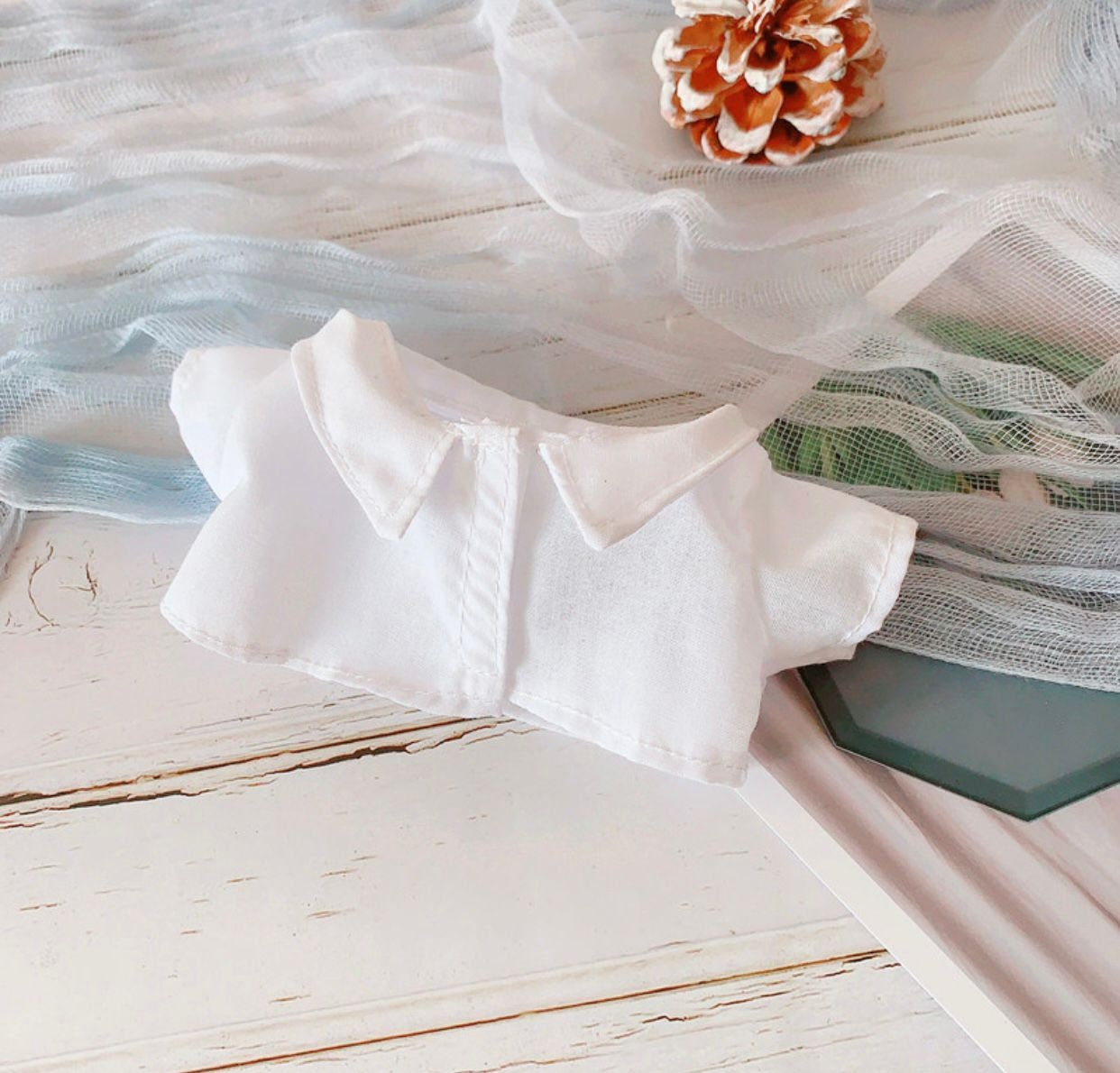 20cm Plush Clothes Wool Vest Doll Clothes Shirt Suit - Etsy