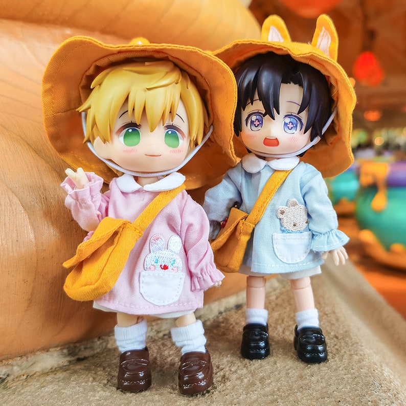 Nendoroid Clothes Obitsu11 Rabbit and Bear Kindergarten - Etsy Canada