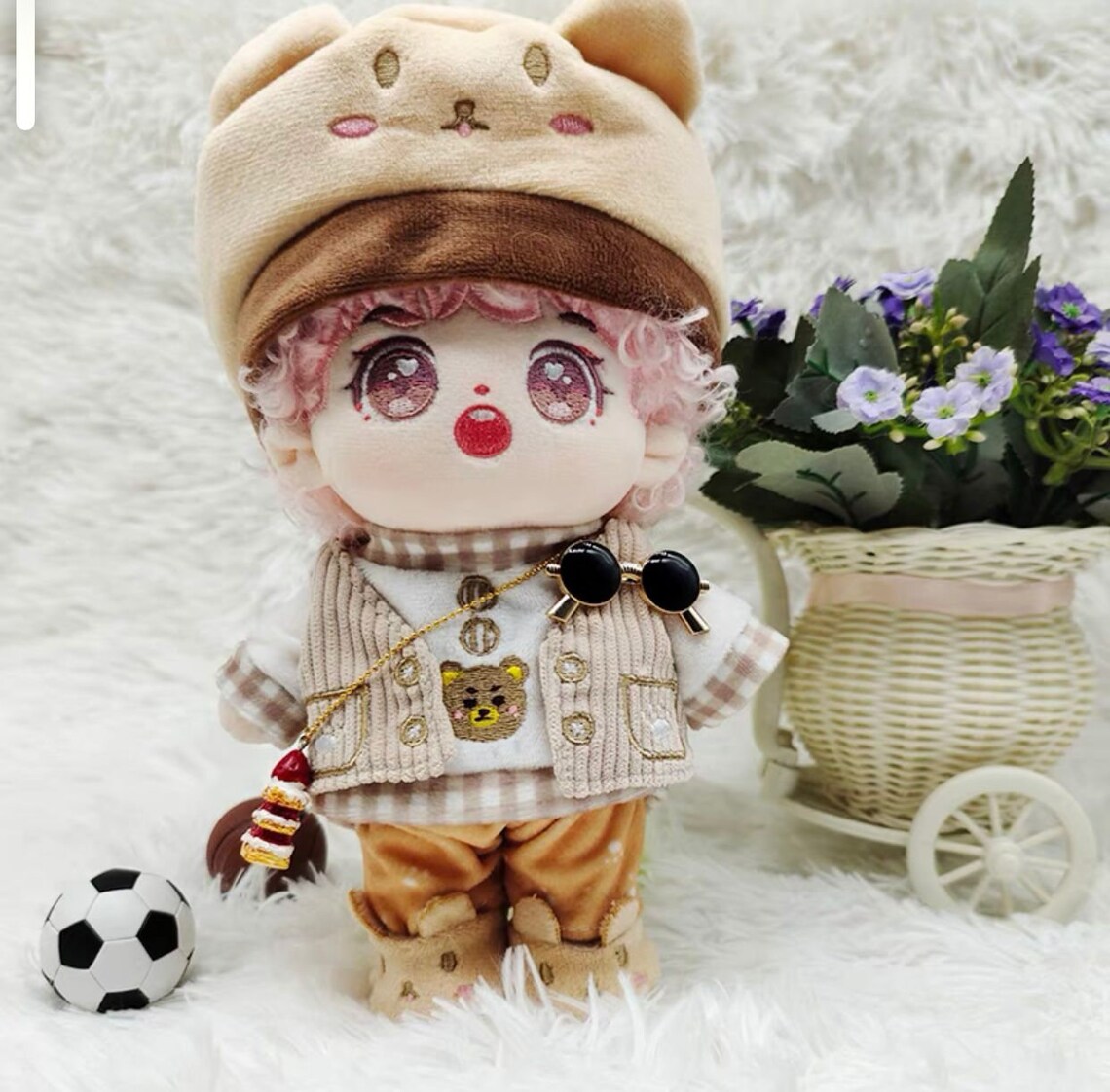 Bear Coat Set Plush 20CM Doll Clothes Penguin Suit 20cm Cotton | Etsy