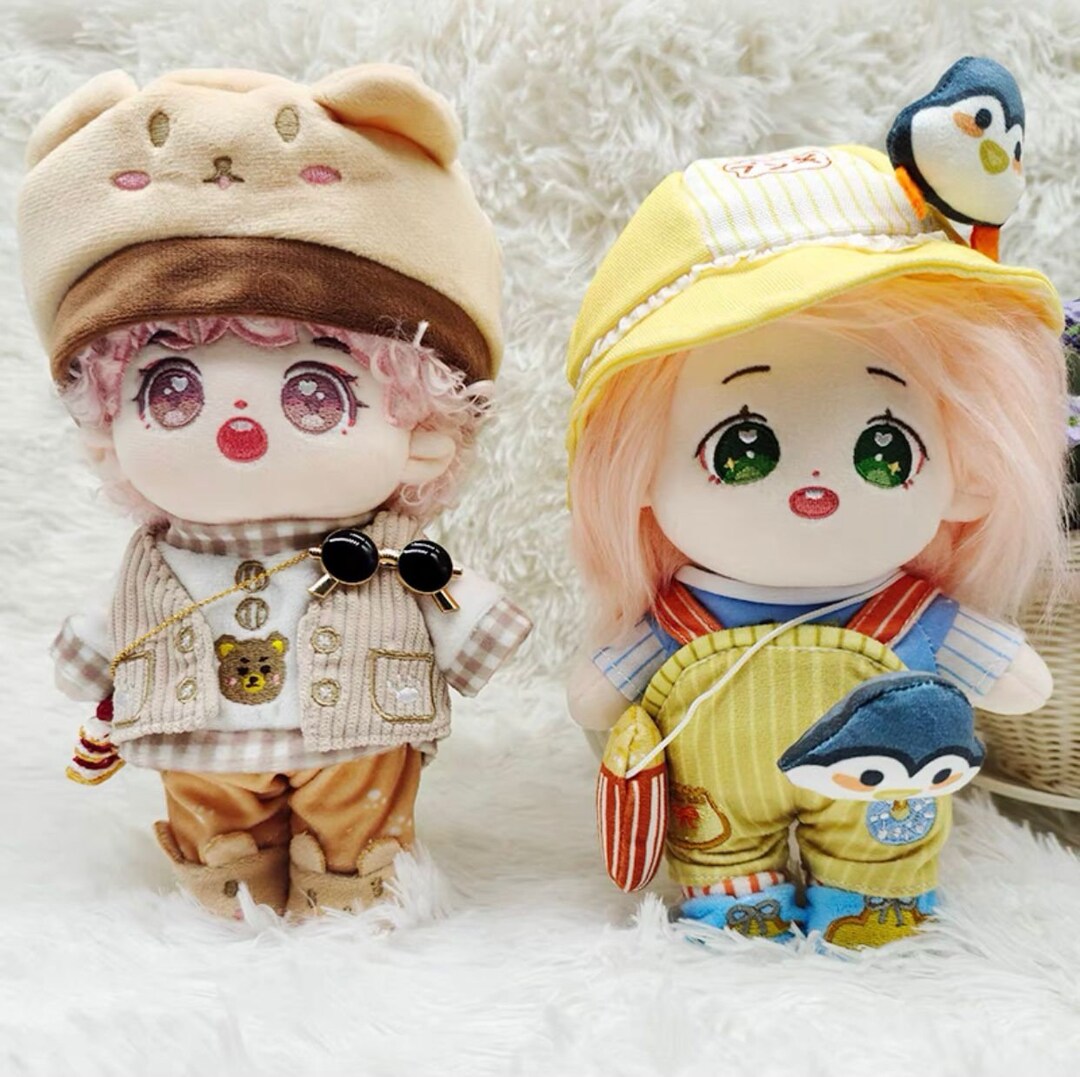 Bear Coat Set Plush 20CM Doll Clothes Penguin Suit 20cm Cotton - Etsy