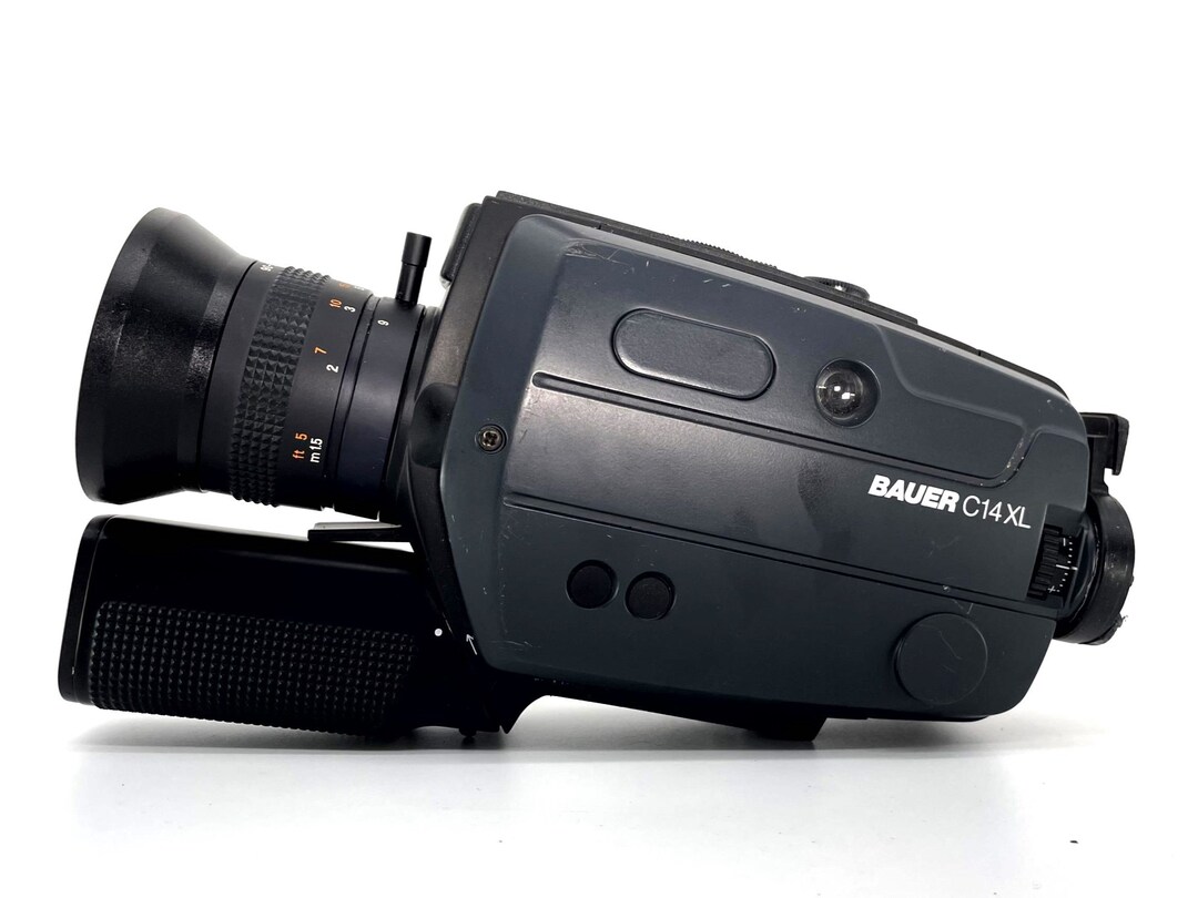 Bauer C14 XL Retro Vintage Super 8 Film Camera Fully Functional - Etsy