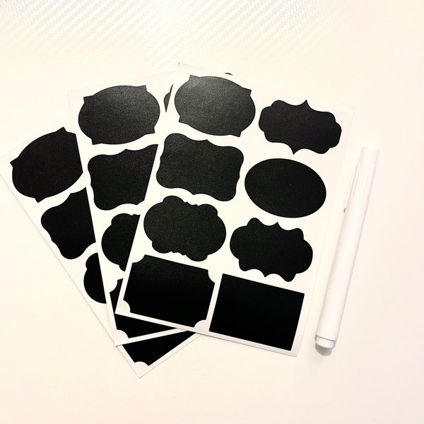 Chalk Stickers - Etsy