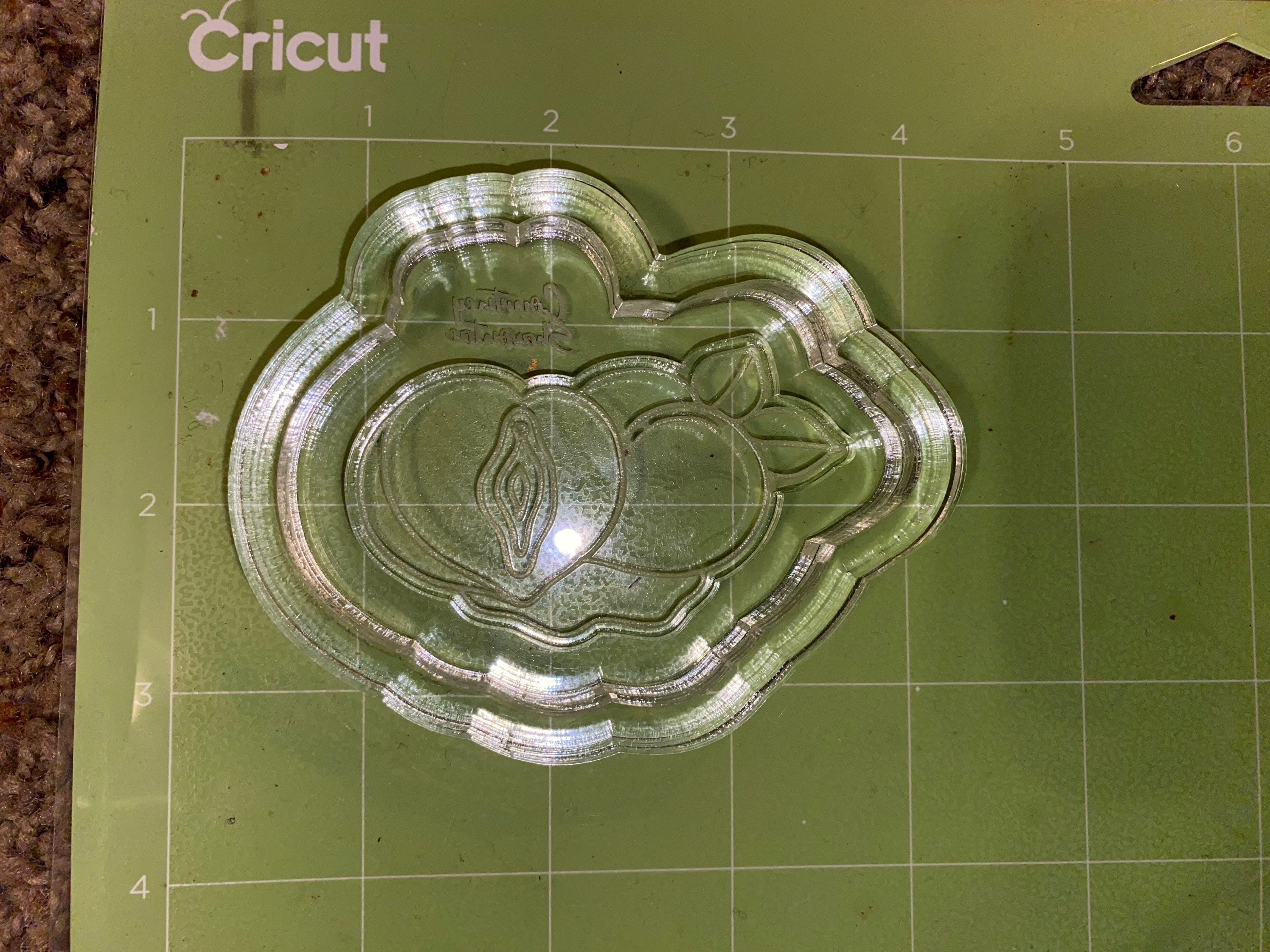 Juicy Kewchie Peach Keychain Magnet Grippie Silicone Mold for - Etsy