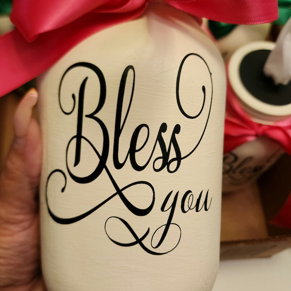 Bless You Tissue Box - Etsy