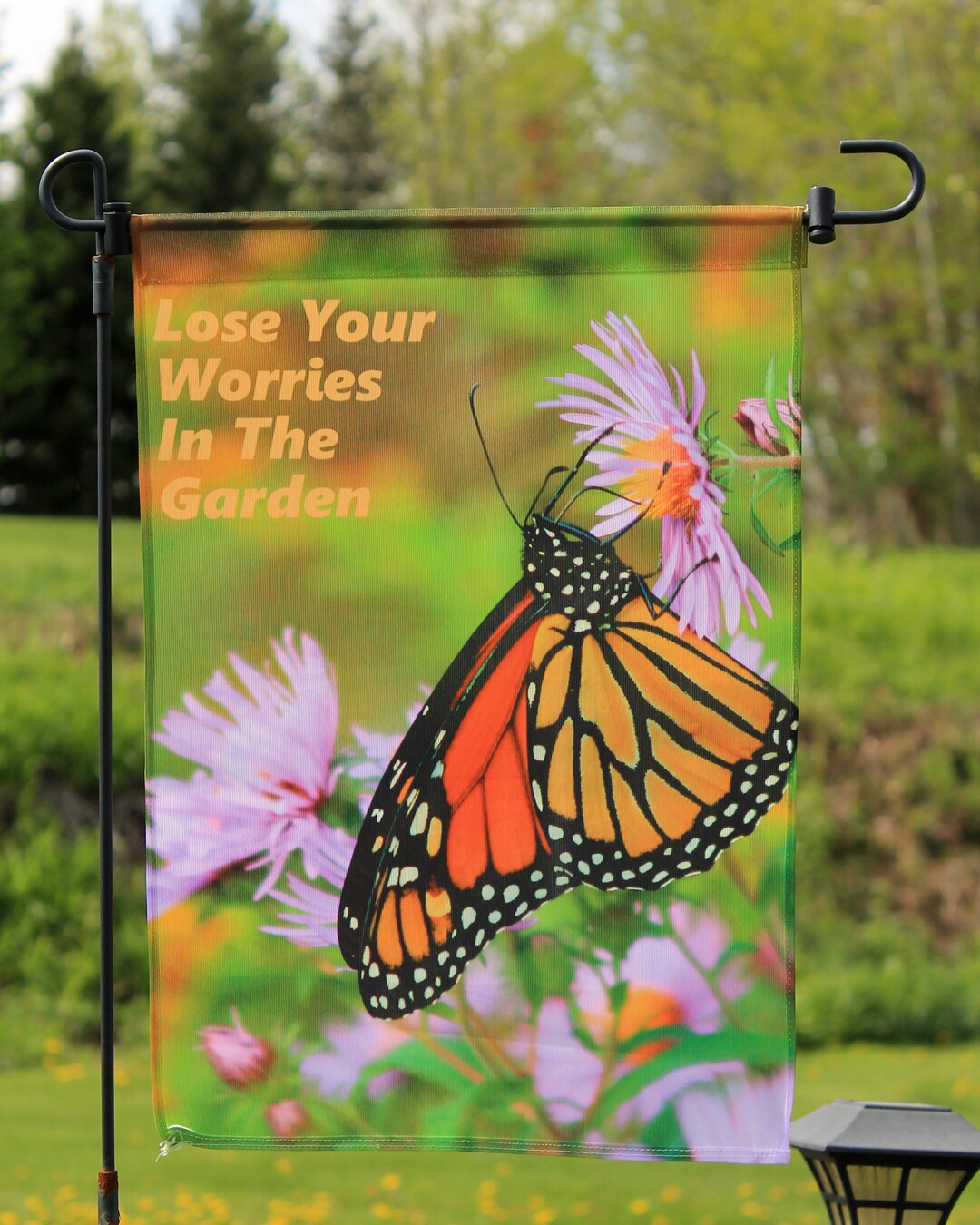 Garden Flag, Monarch Flag, Butterfly Flag, Butterfly Gift - Etsy