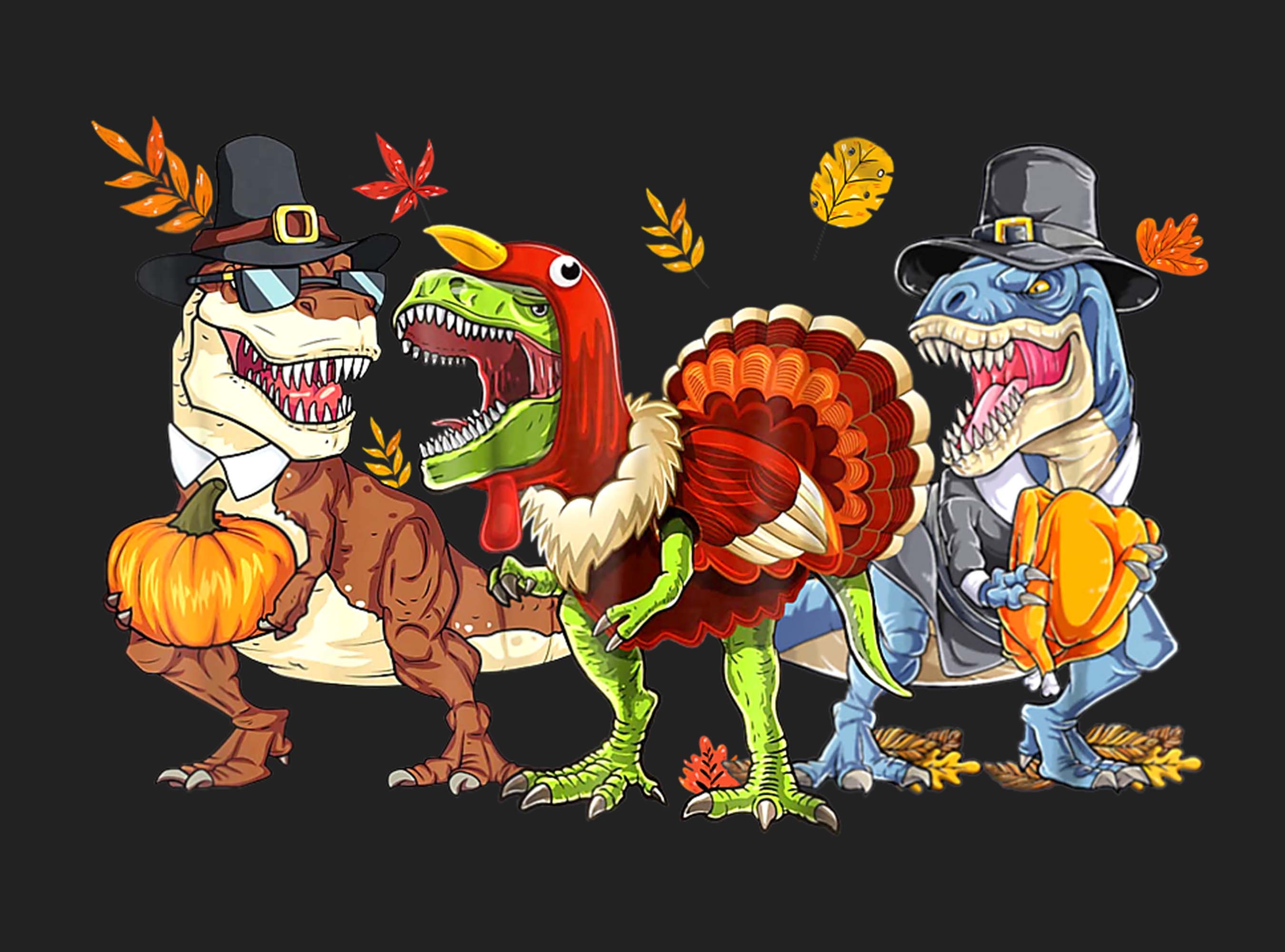Thanksgiving Dinosaur T-Rex Turkey Rawr Png Turkey Png T Rex | Etsy
