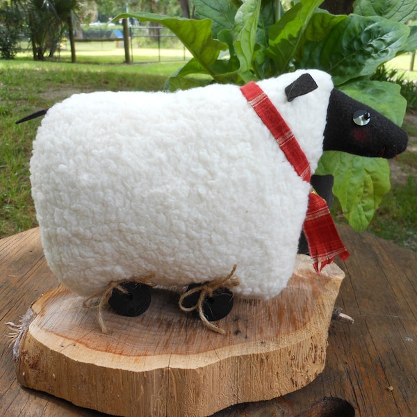 Folk Art Sheep - Etsy