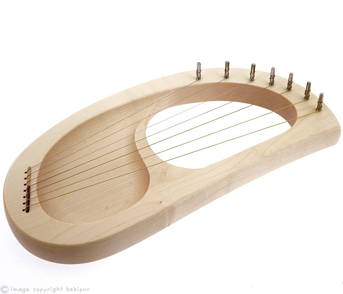 Seven String Pentatonic Childrens Harp. Mini lyre | Etsy