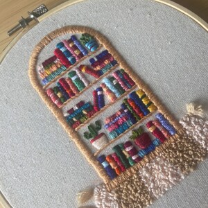 52 Book Reading Tracker Embroidery Pattern Digital PDF Tutorial ...