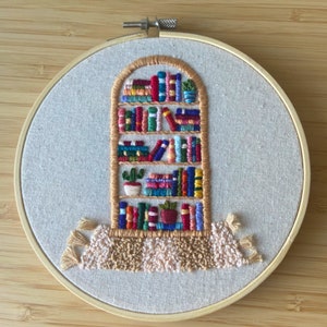 52 Book Reading Tracker Embroidery Pattern Digital PDF Tutorial ...