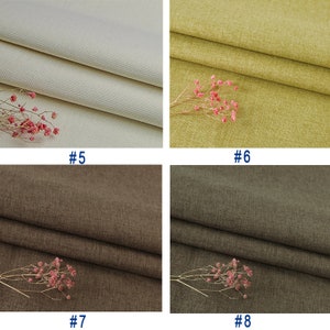 Sofa Fabric, Old Coarse Cloth, Cotton and Linen Canvas, Thick Linen ...