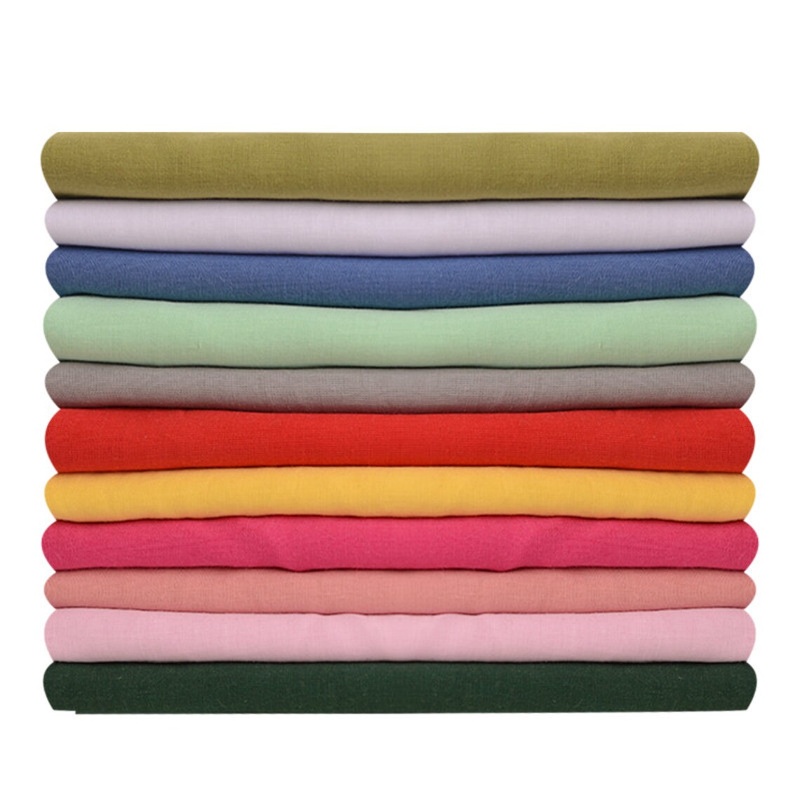100% Solid Cotton Fabric Apparel Fabric Thin Fabric Baby - Etsy