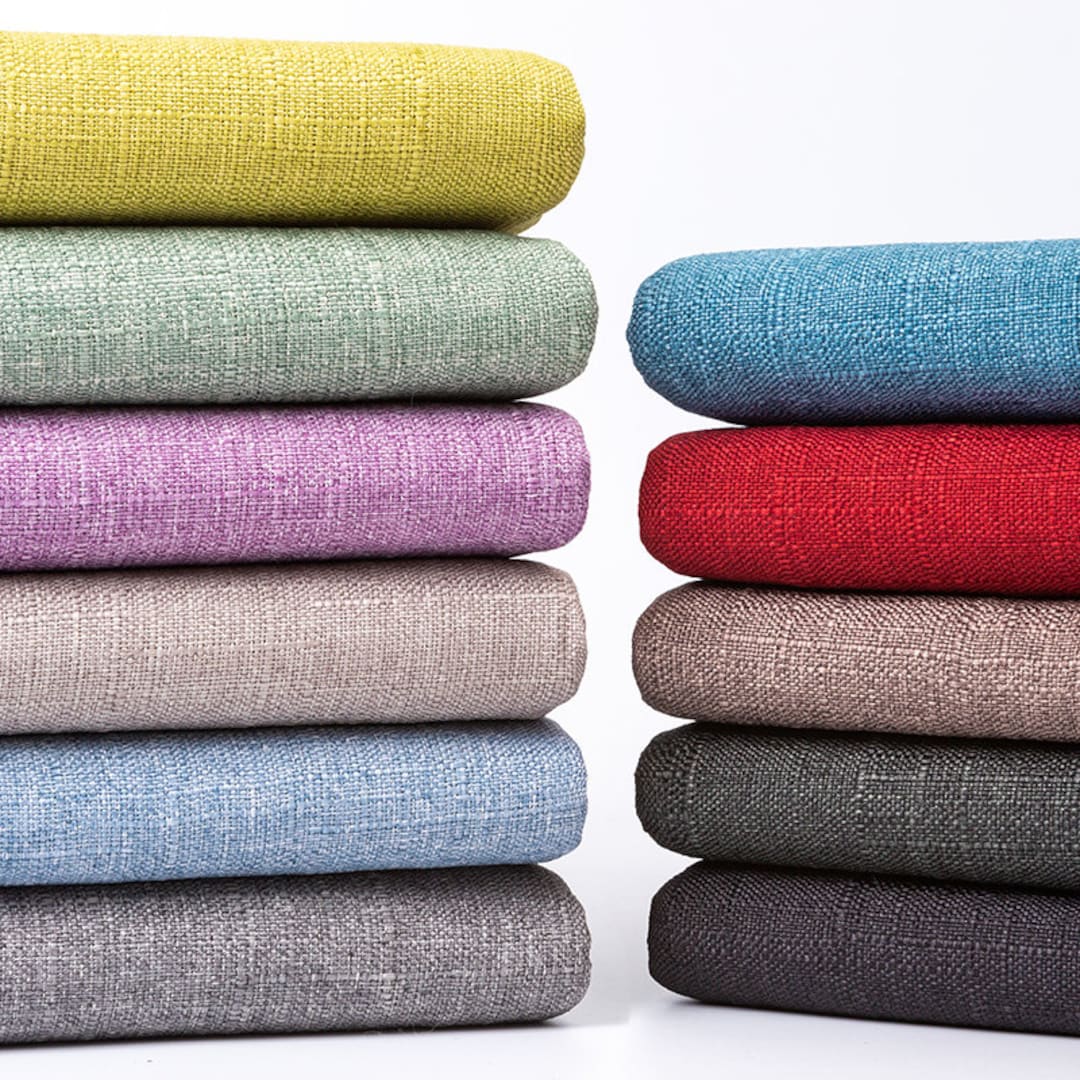 Cotton Linen Fabric Cloth DIY Cloth Art Handmade Cloth Sofa Fabric ...