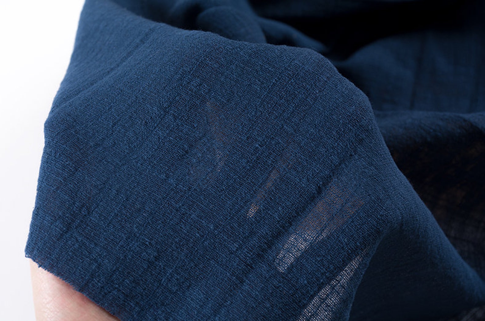 Slub Linen Fabric Linen Noilslub Summer Fabric Cotton Linen | Etsy