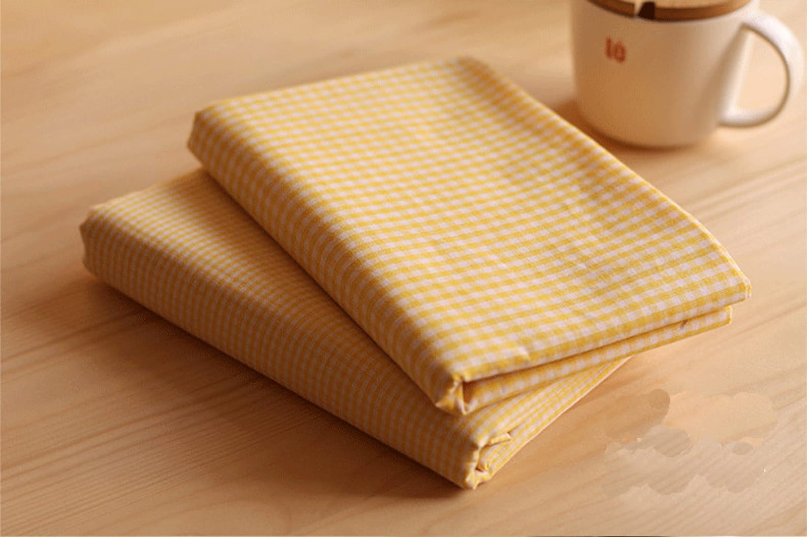 Cotton Fabric Rainbow Check Fabric Plain Weave Fabric Pure - Etsy