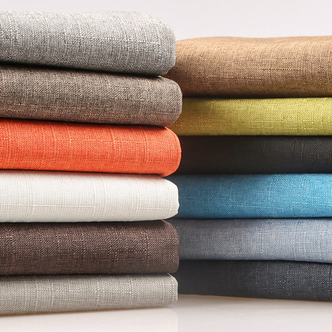 Sofa Fabric, Old Coarse Cloth, Cotton and Linen Canvas, Thick Linen ...