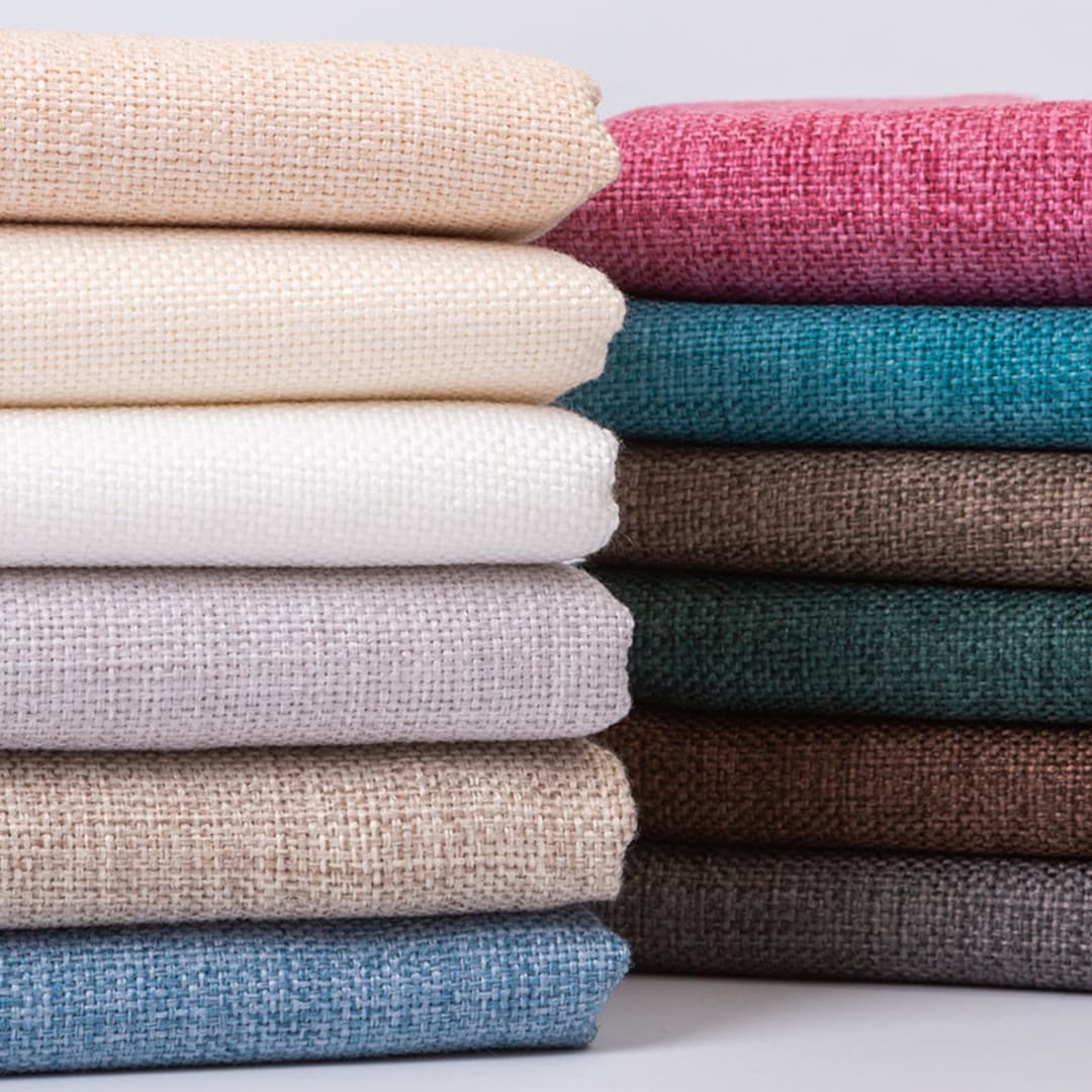 Cotton Linen Fabric Cloth DIY Cloth Art Handmade Cloth Sofa Fabric ...