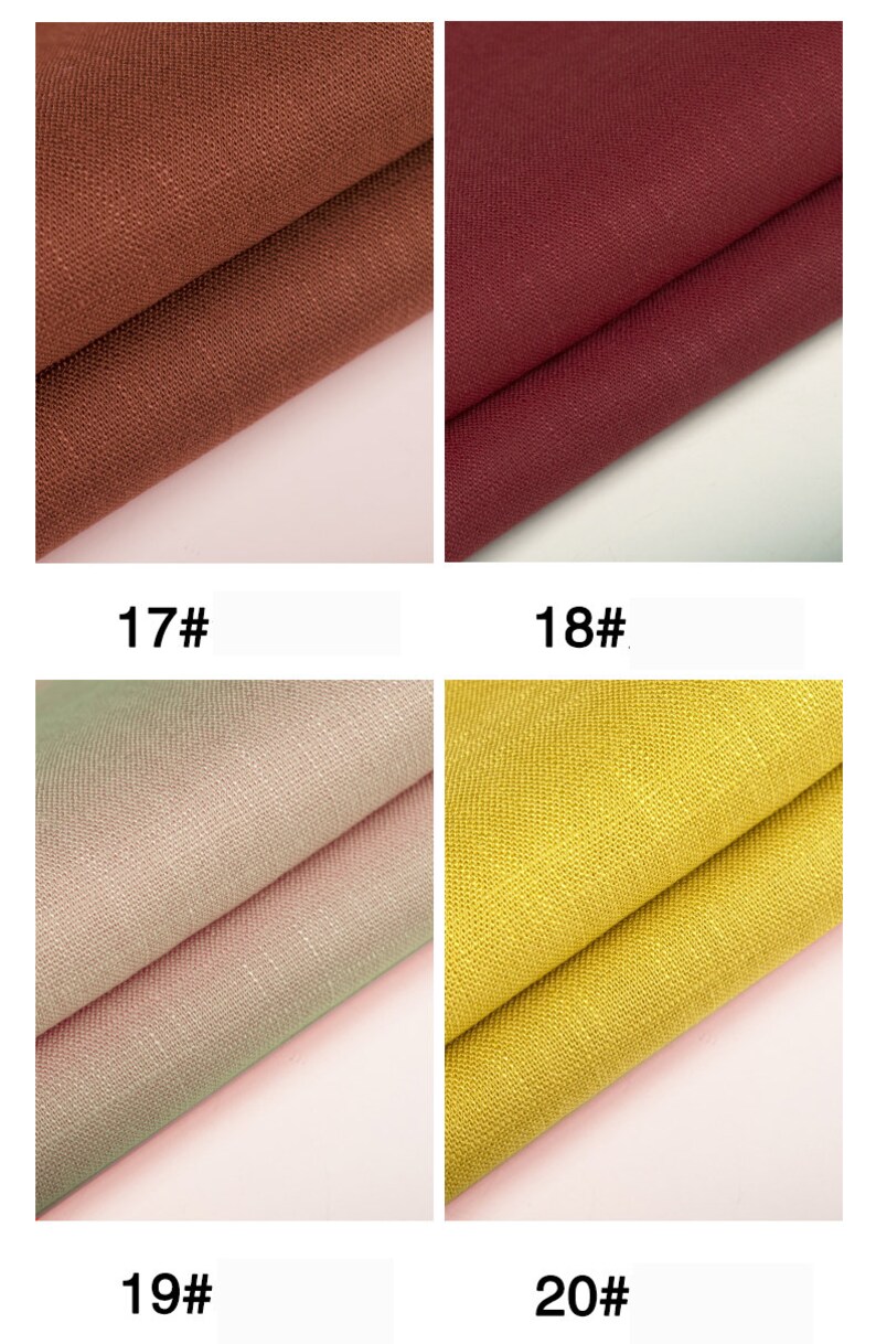 Slub Linen Fabricstretch Linen Fabric Linen Noil Slub - Etsy