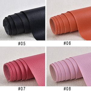 Self-adhesive Leather Fabric, Faux Leather Fabric, Artificial Leather ...